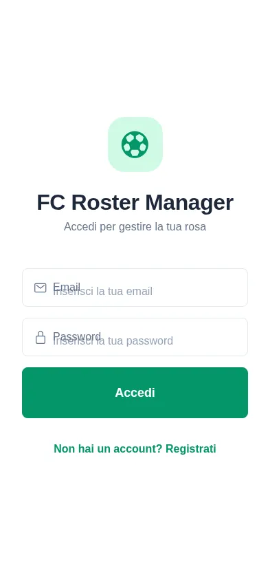 FC Roster Manager
