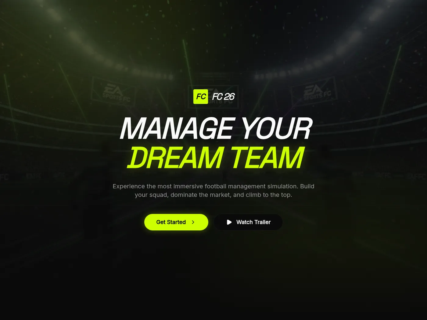 FC 26 Cross-Platform Game