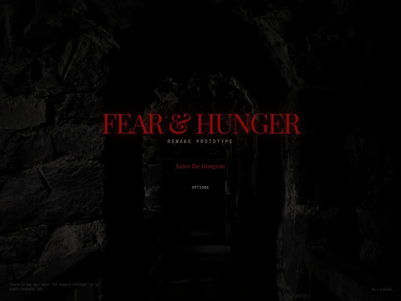 Fear & Hunger Web Remake