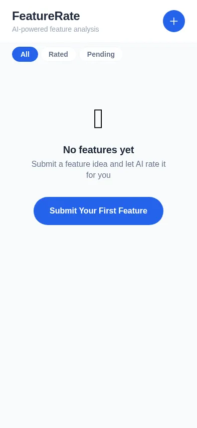 FeatureRate App