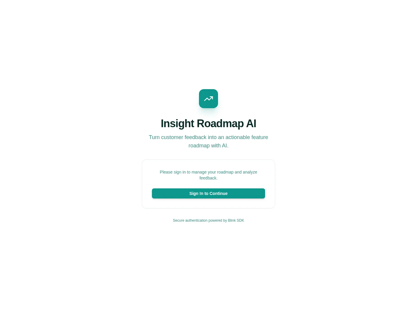 Insight Roadmap AI