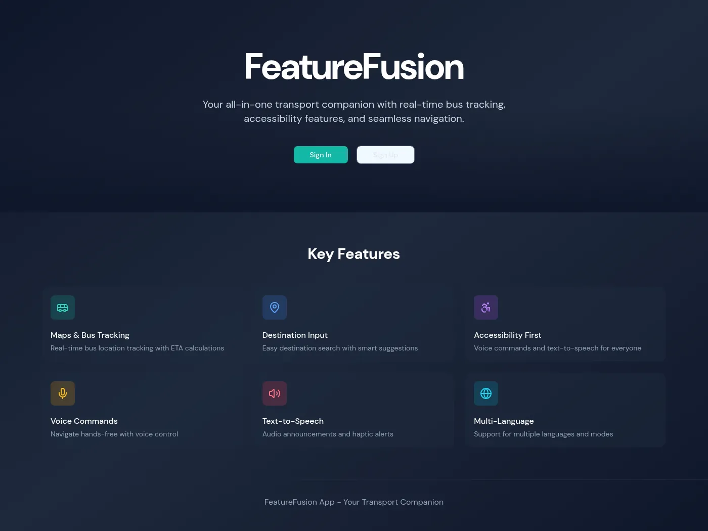 FeatureFusion App