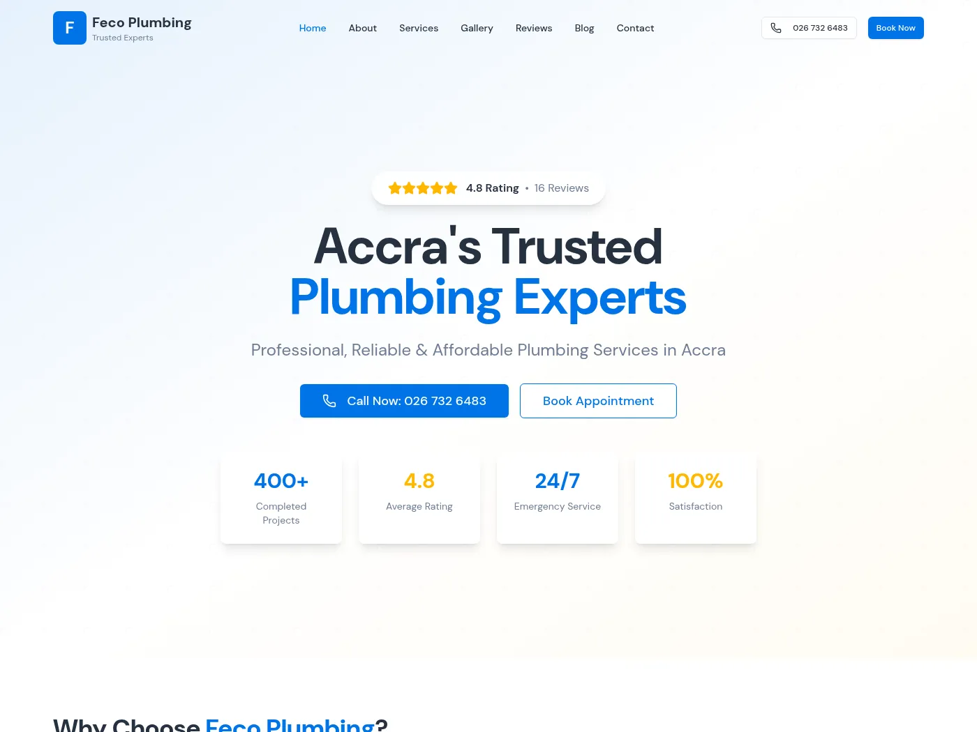 Feco Plumbing Web Portal