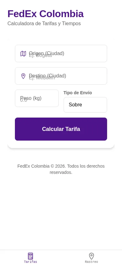 Fedex Clone Plus Tracking