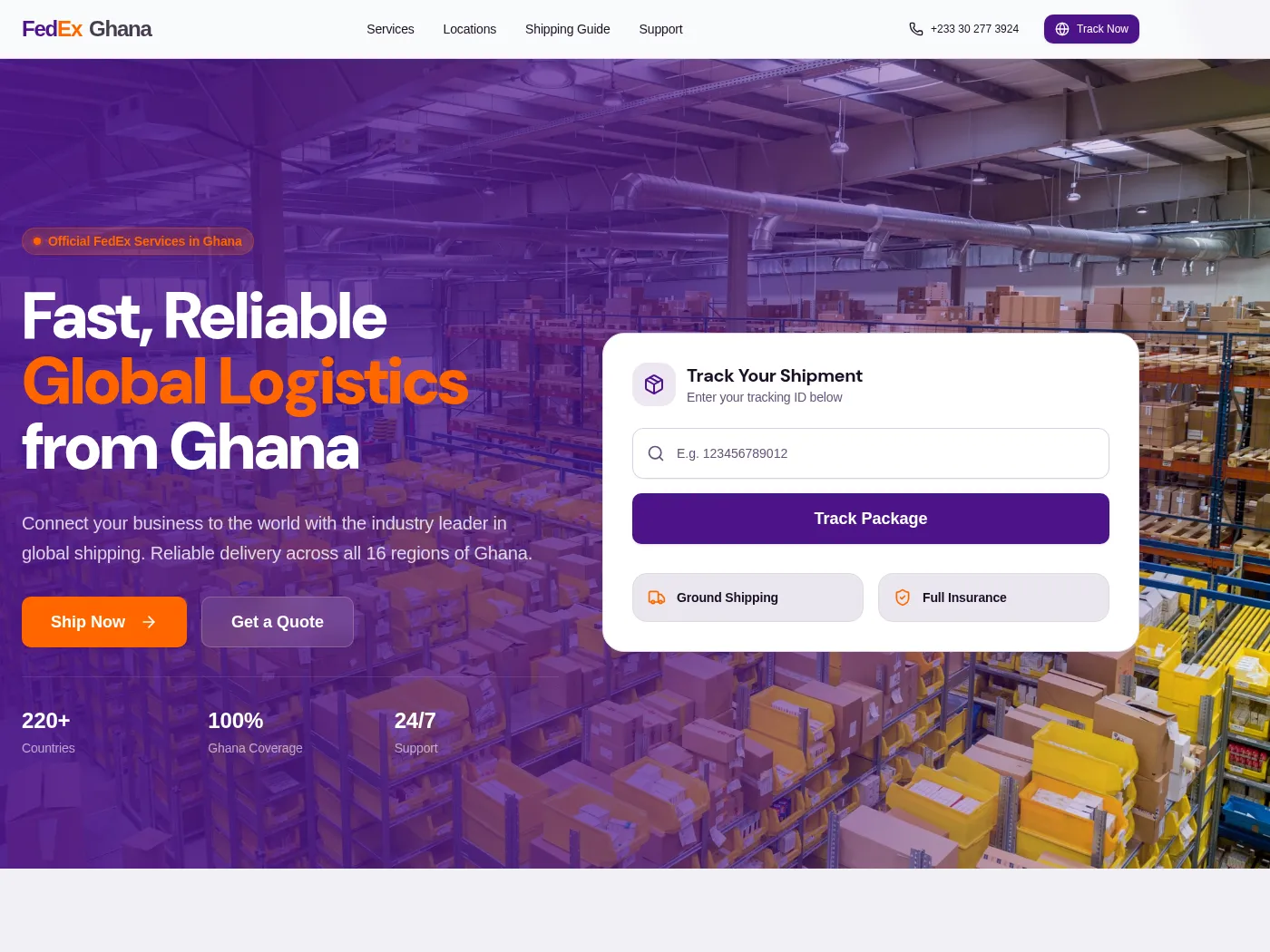 FedEx Ghana Info Hub