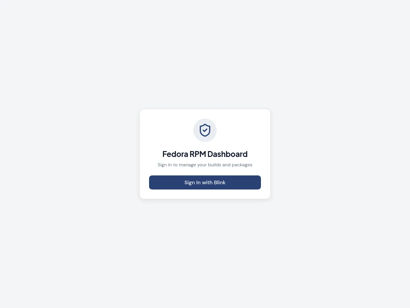 Fedora RPM Dashboard