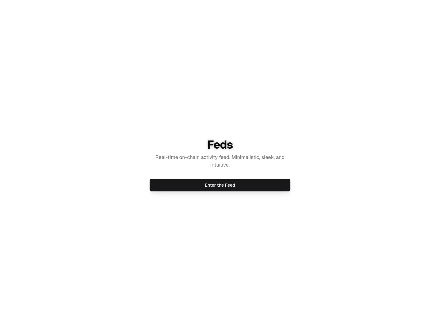 Feds Feed Clone