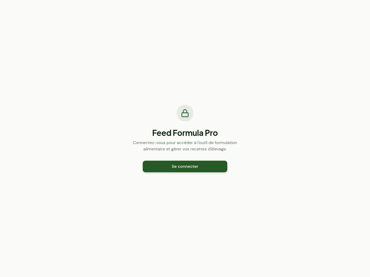 Feed Formula Pro