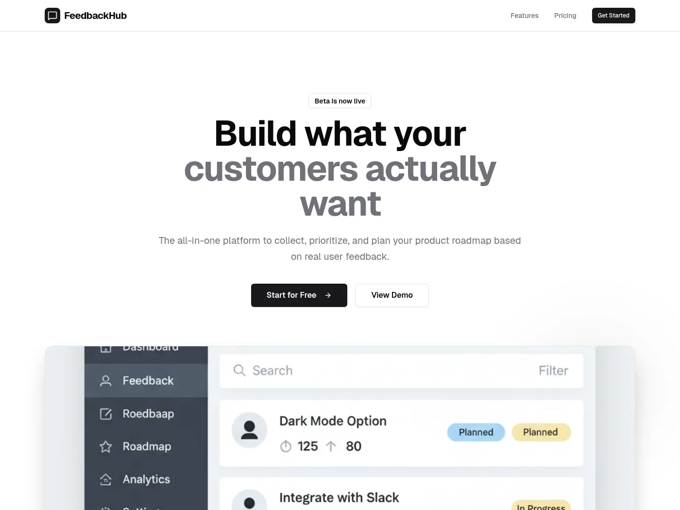Product Feedback Portal