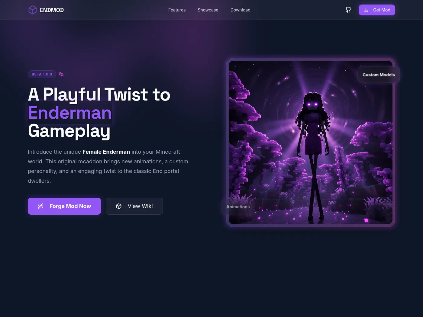 Female Enderman Vore Mod