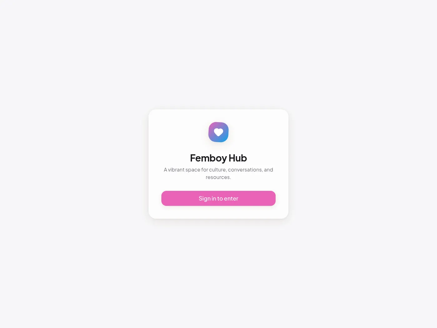 Femboy Community Hub