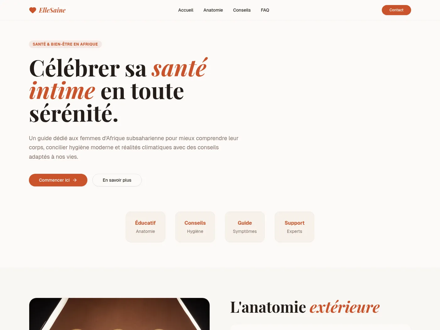Santé Féminine Info Page