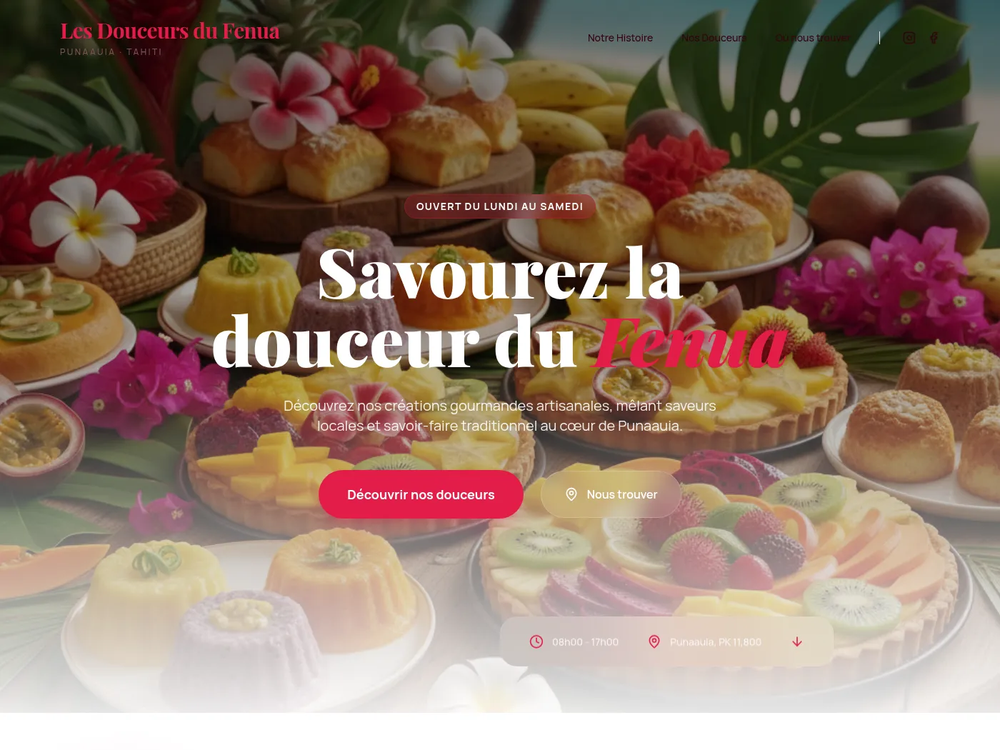 Fenua Sweets Showcase