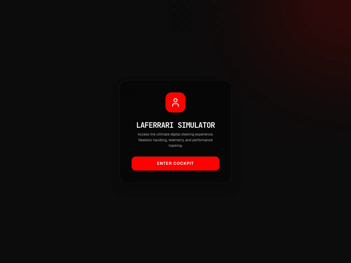 Ferrari Wheel Simulator