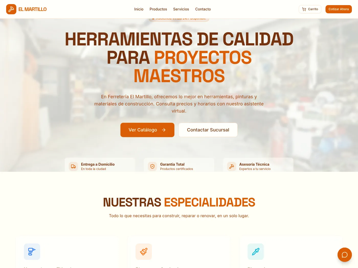 FerreBot Asistente Virtual
