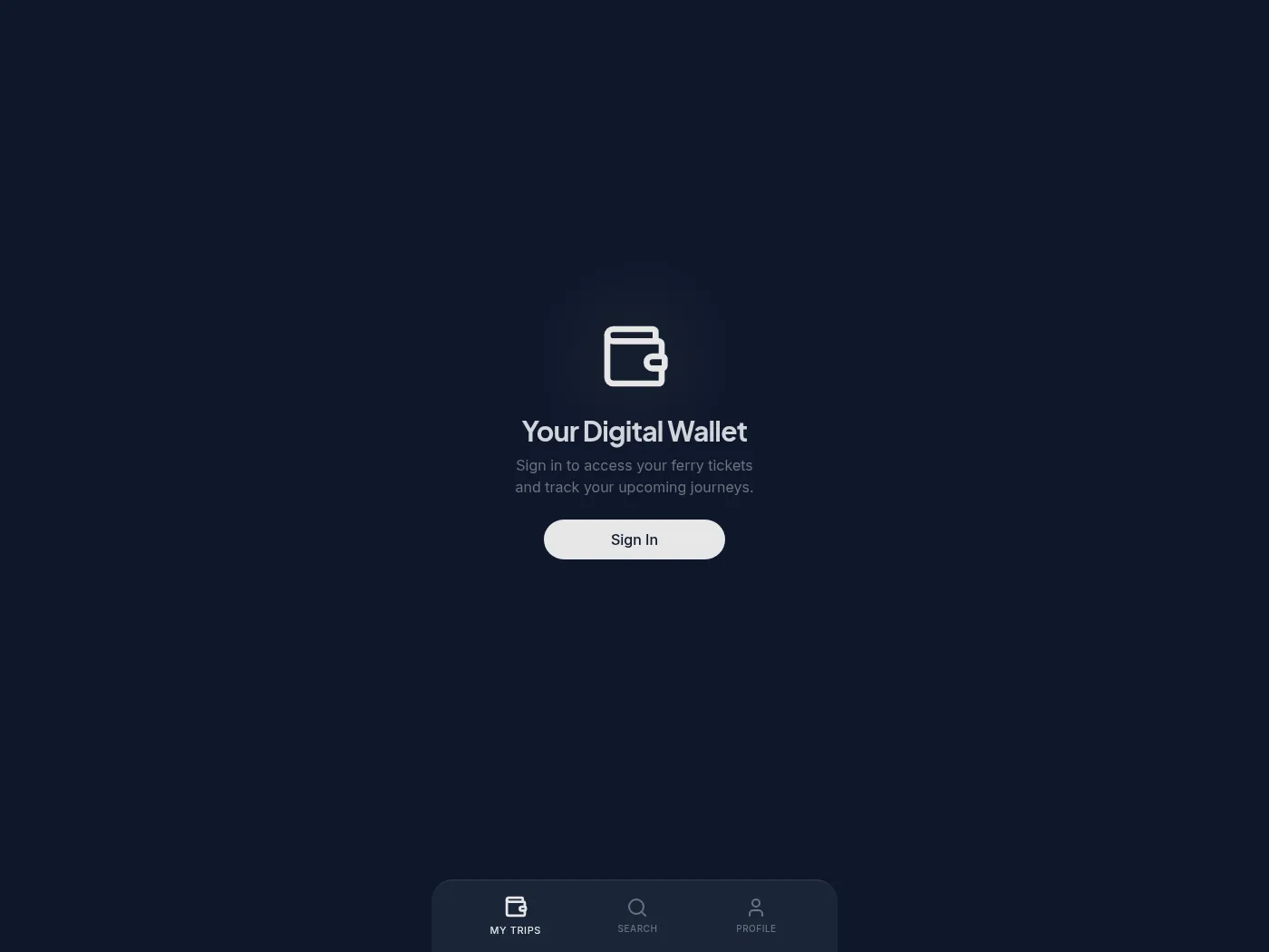 FerryBooker Web App