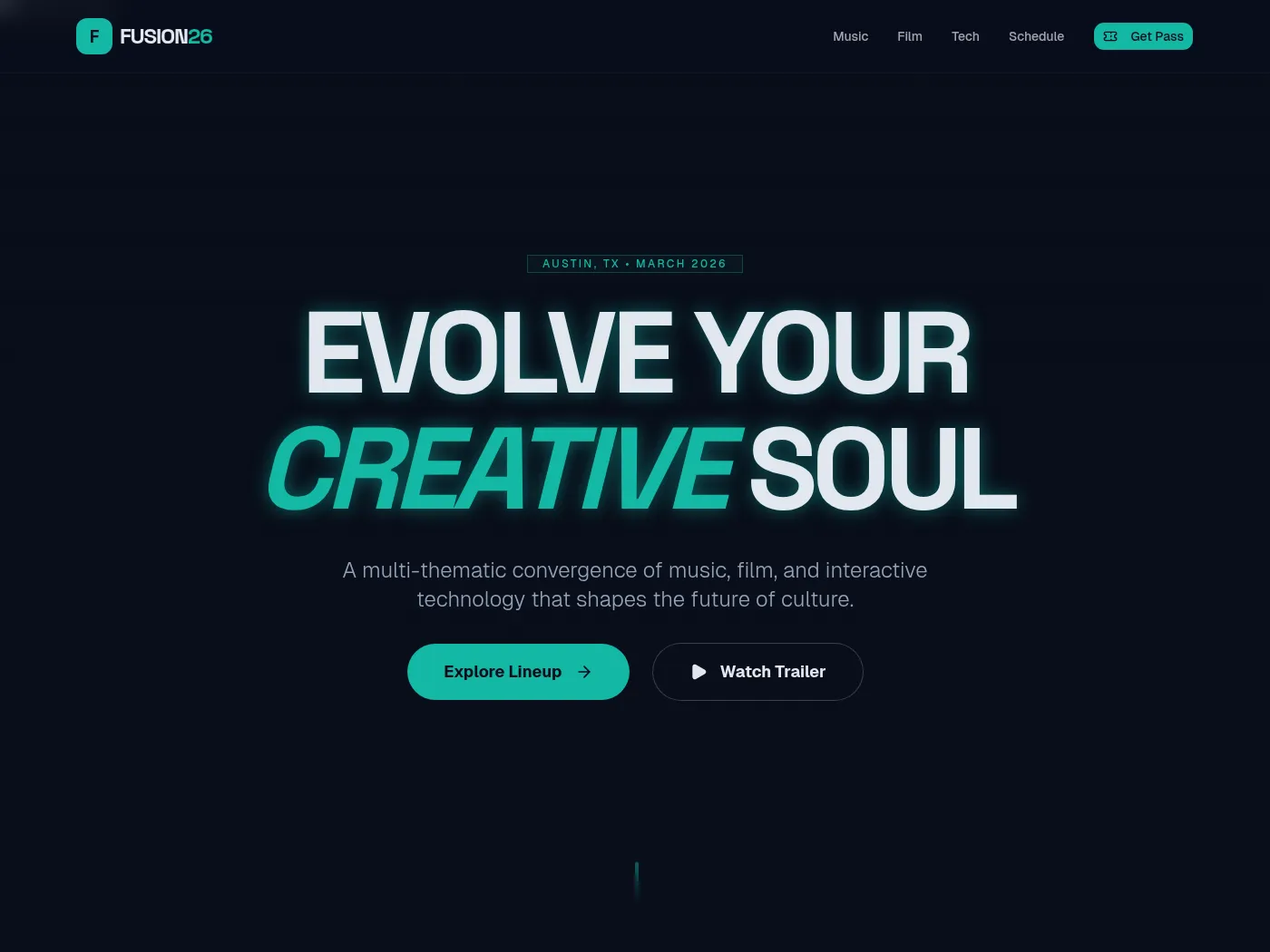 Festival Hub Website