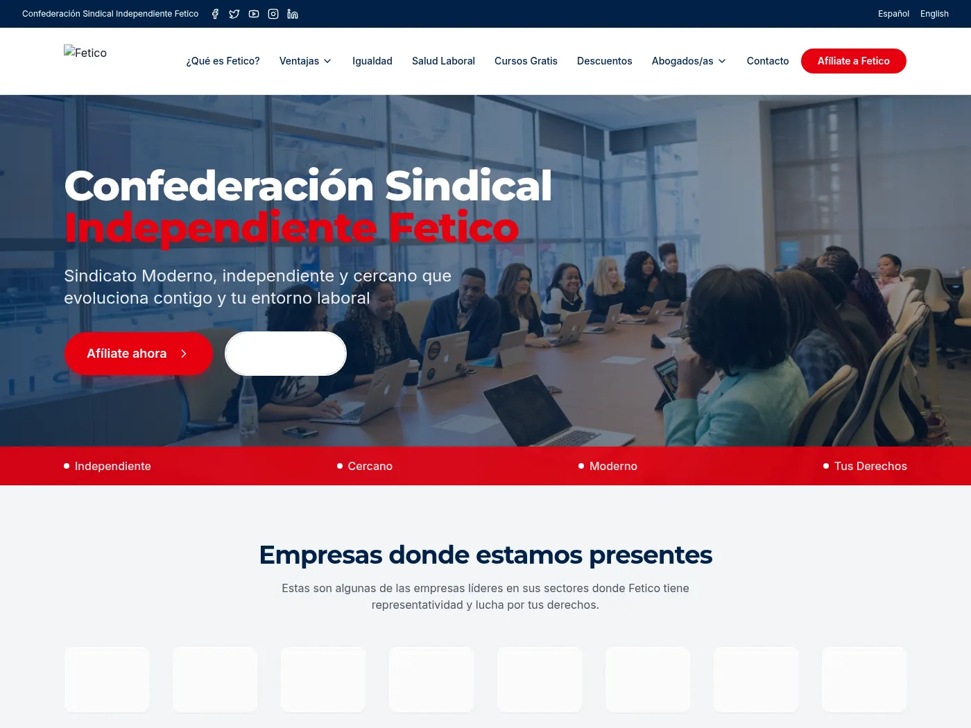 Fetico Web Clone