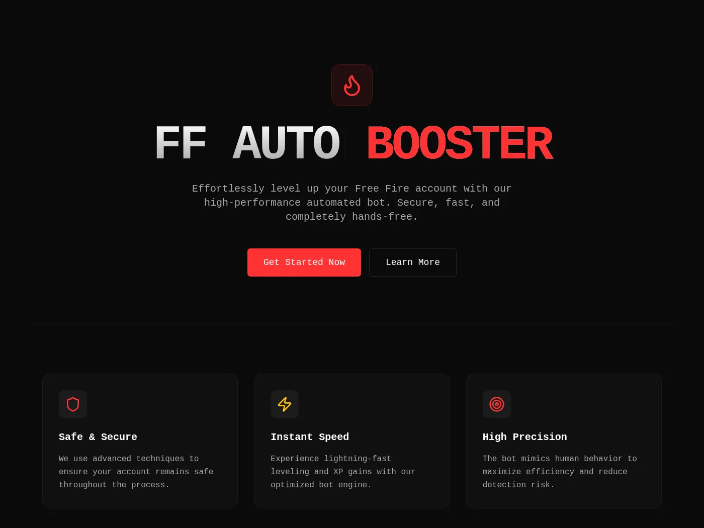 FF Auto Account Booster