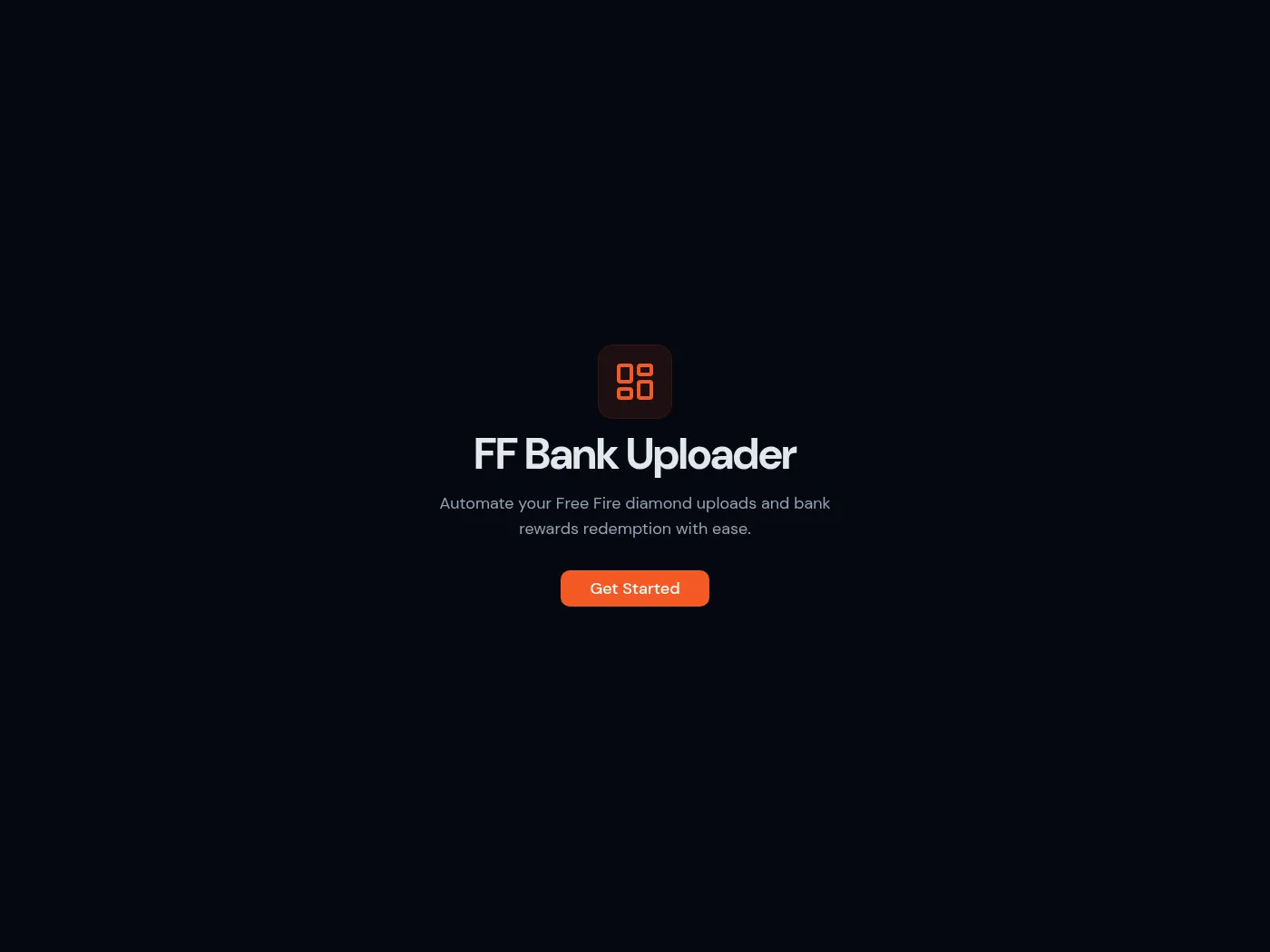 FF Bank Uploader