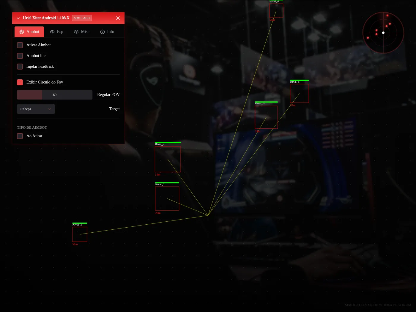 Free Fire Enemy Tracker