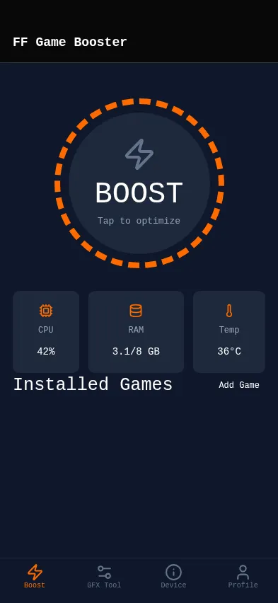 FF Game Booster