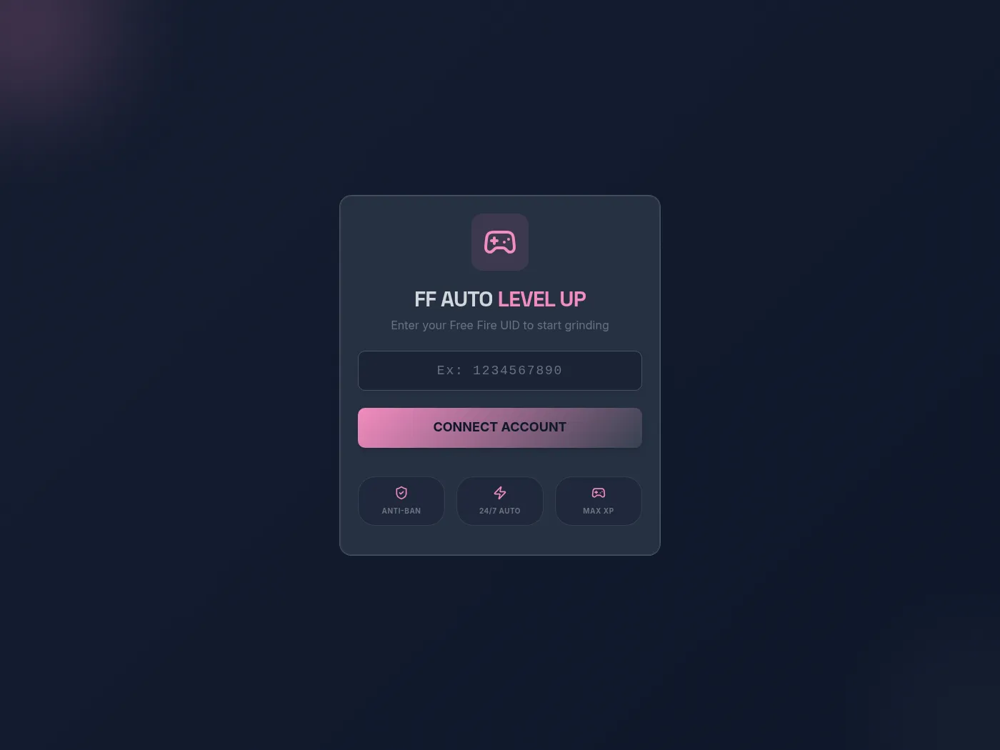 Free Fire Auto Up Bot