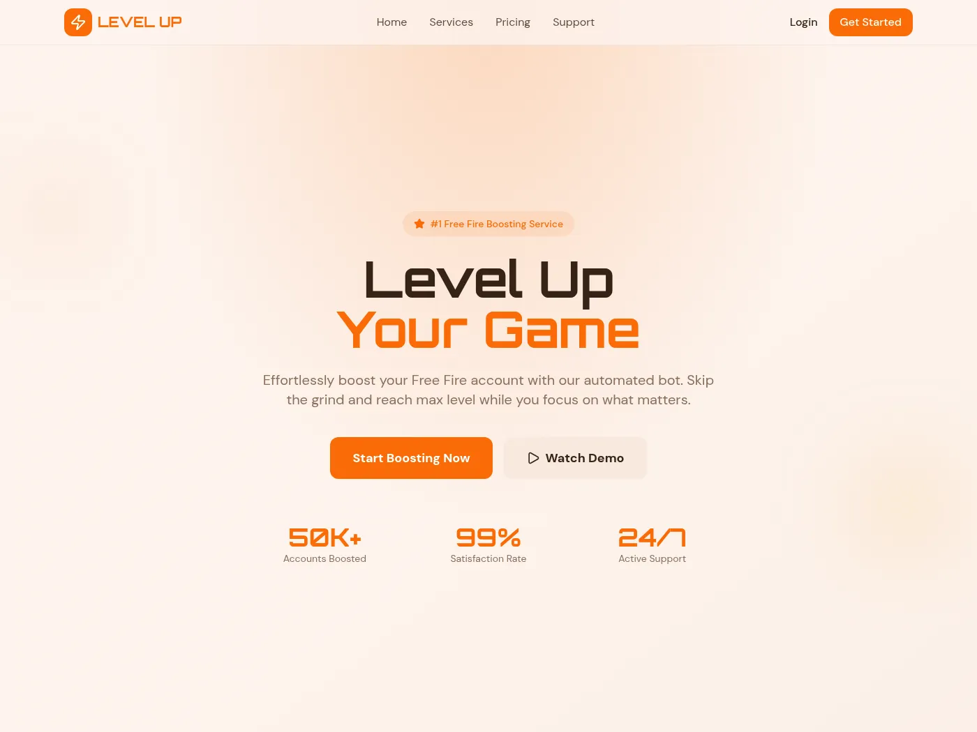Free Fire Level Up Bot