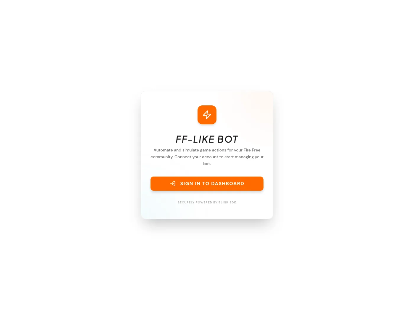 FF-Like Bot