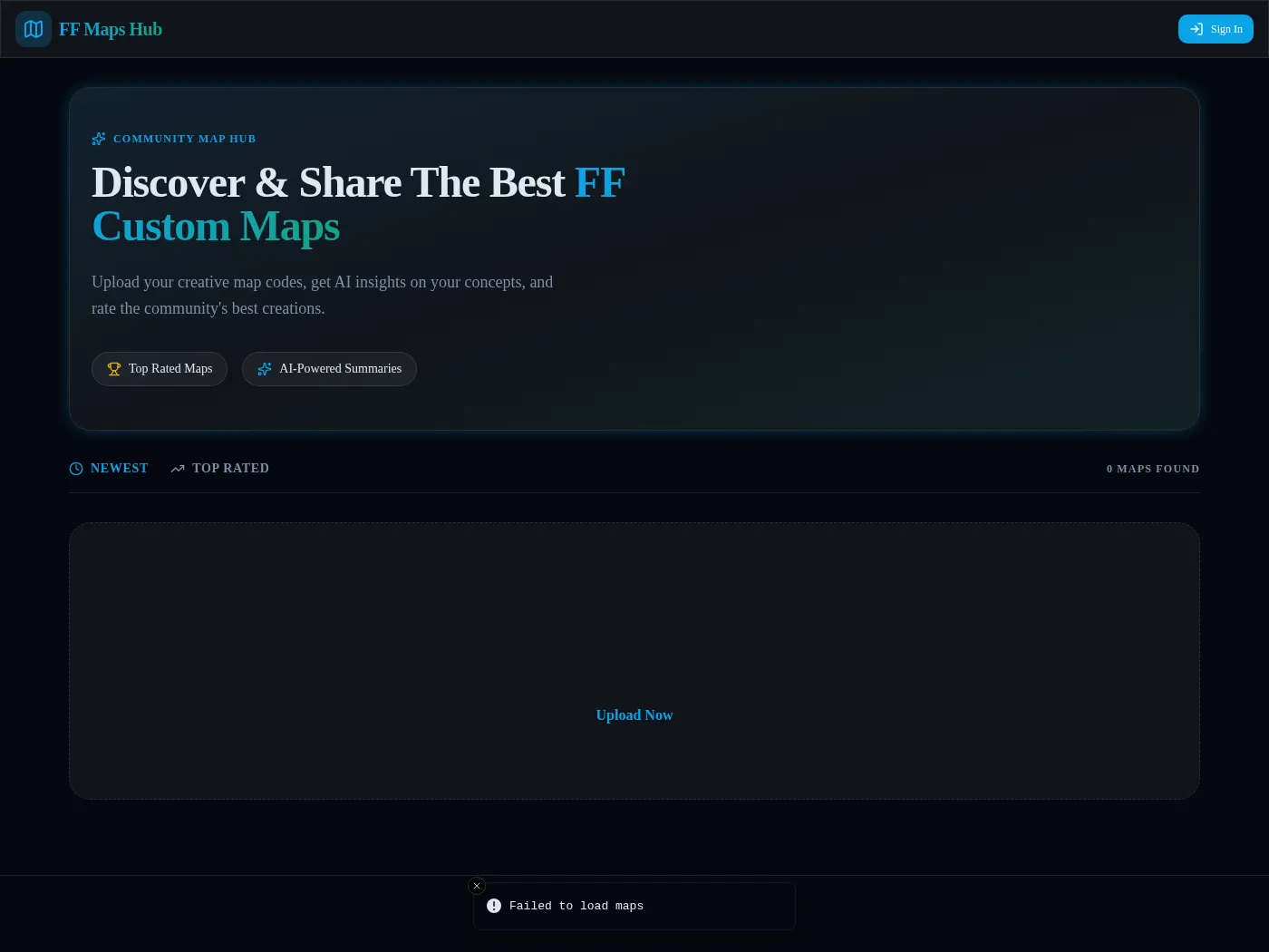 FF Maps Hub