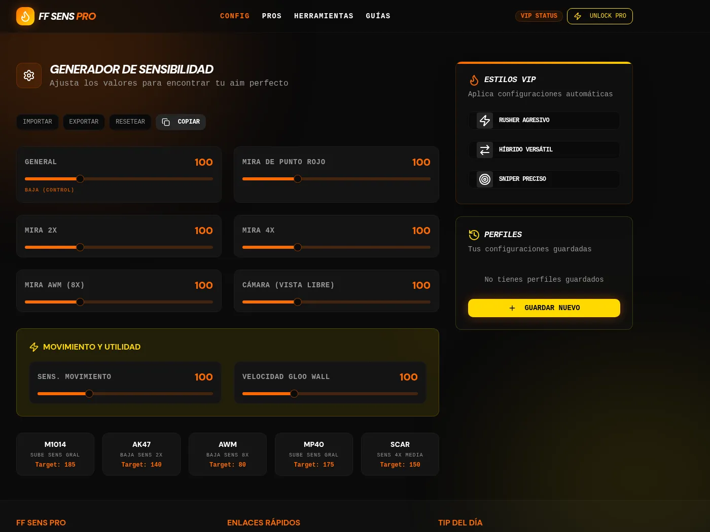 FF Sens Generator PRO