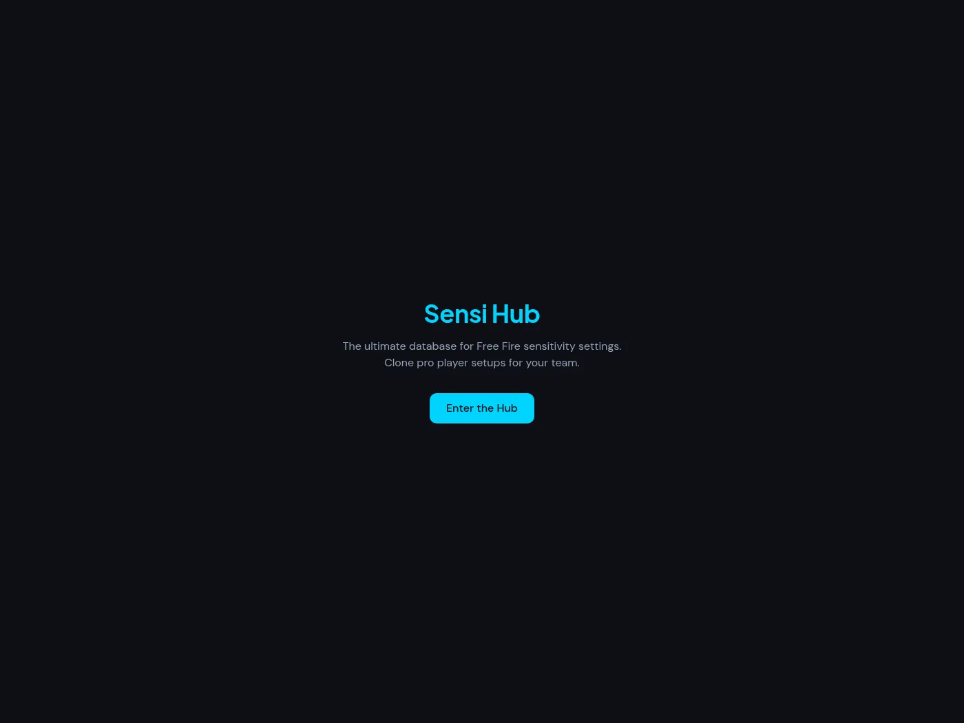 Free Fire Sensitivity Clone