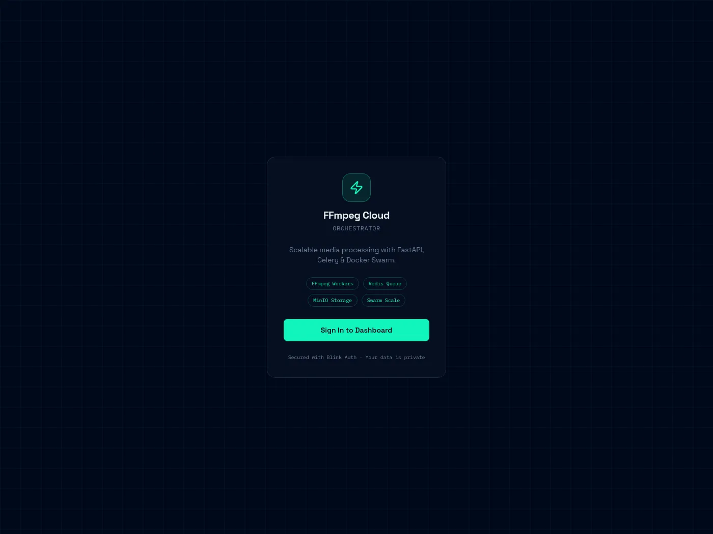 FFmpeg Cloud Orchestrator