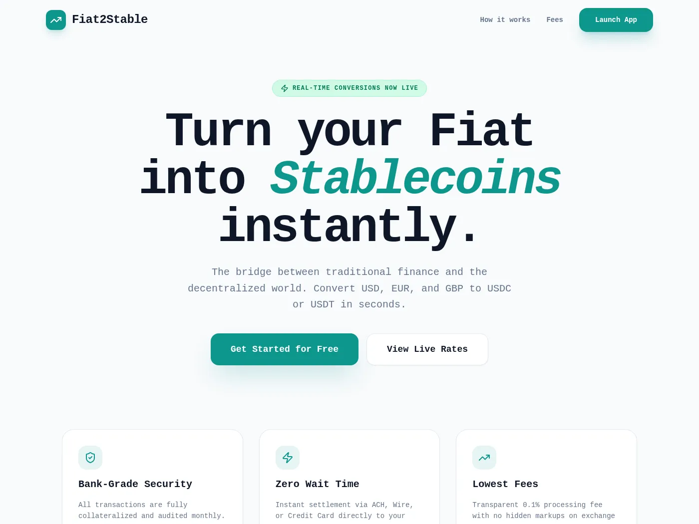 Fiat2Stable UI