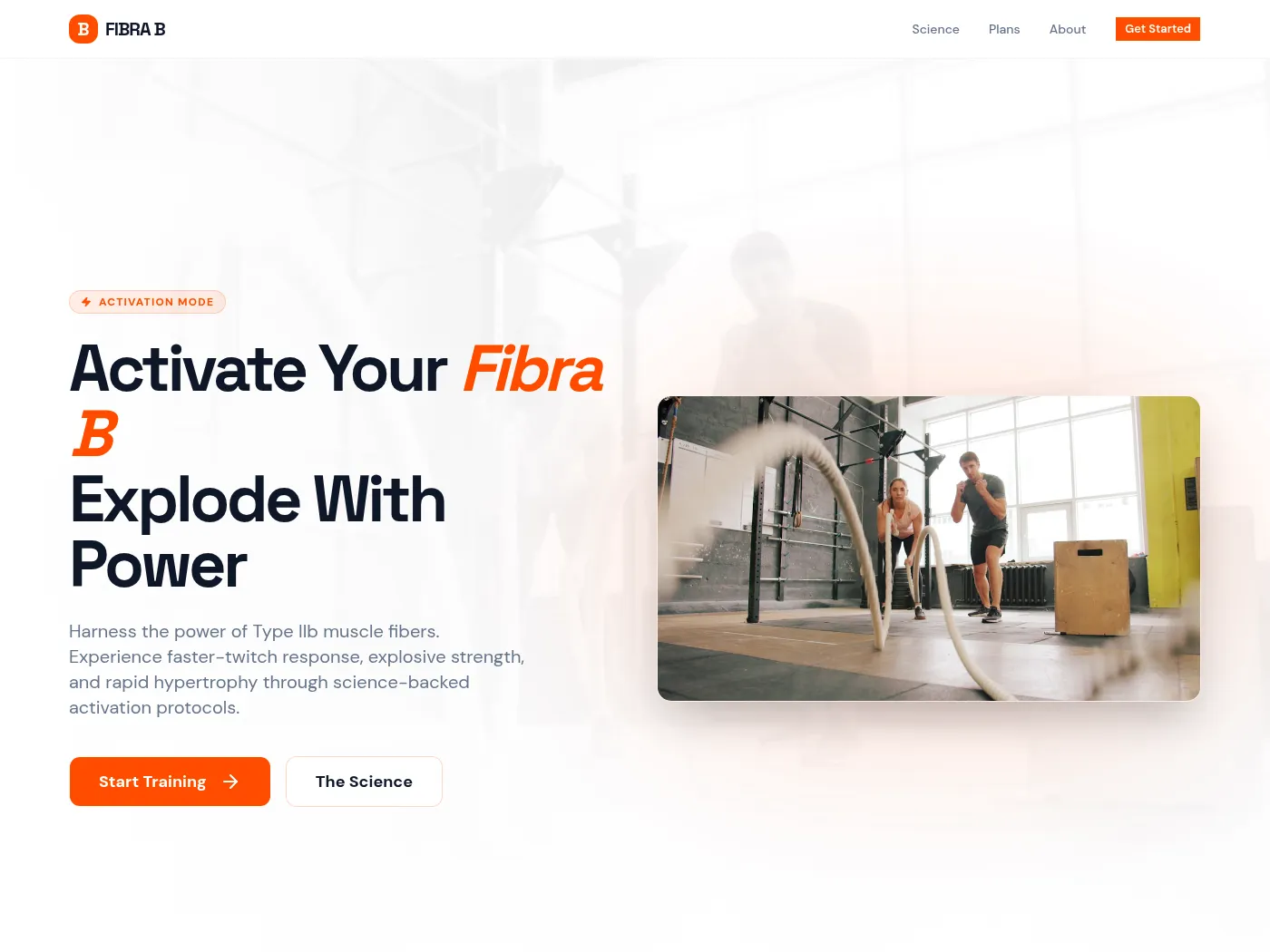 Fibra B Fitness Planner