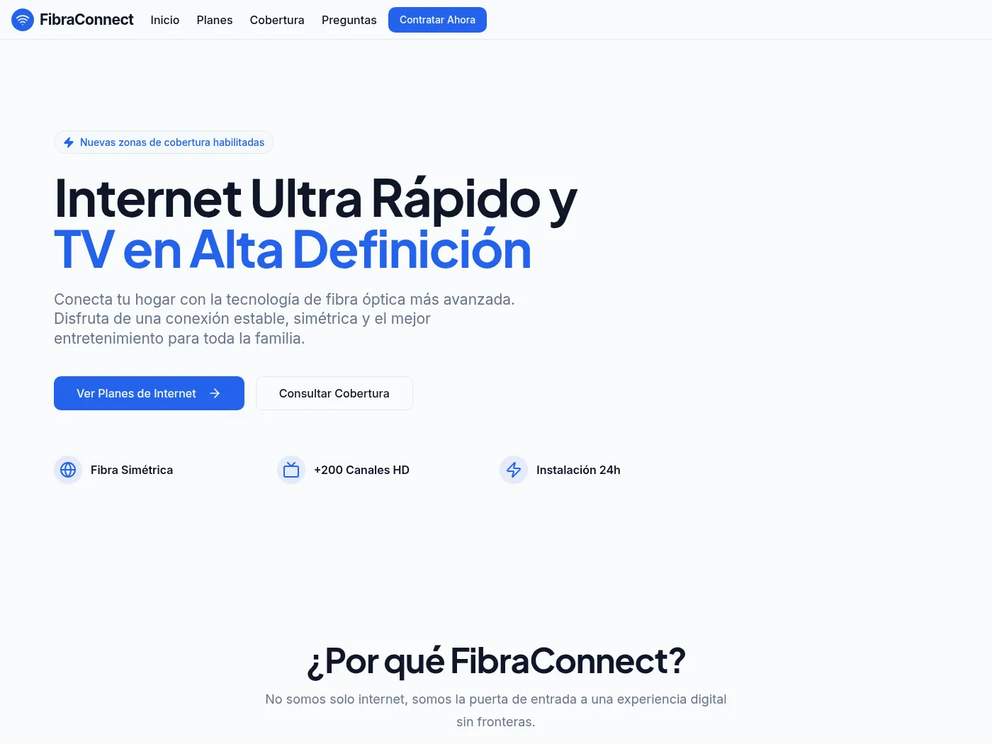 FibraConnect Web