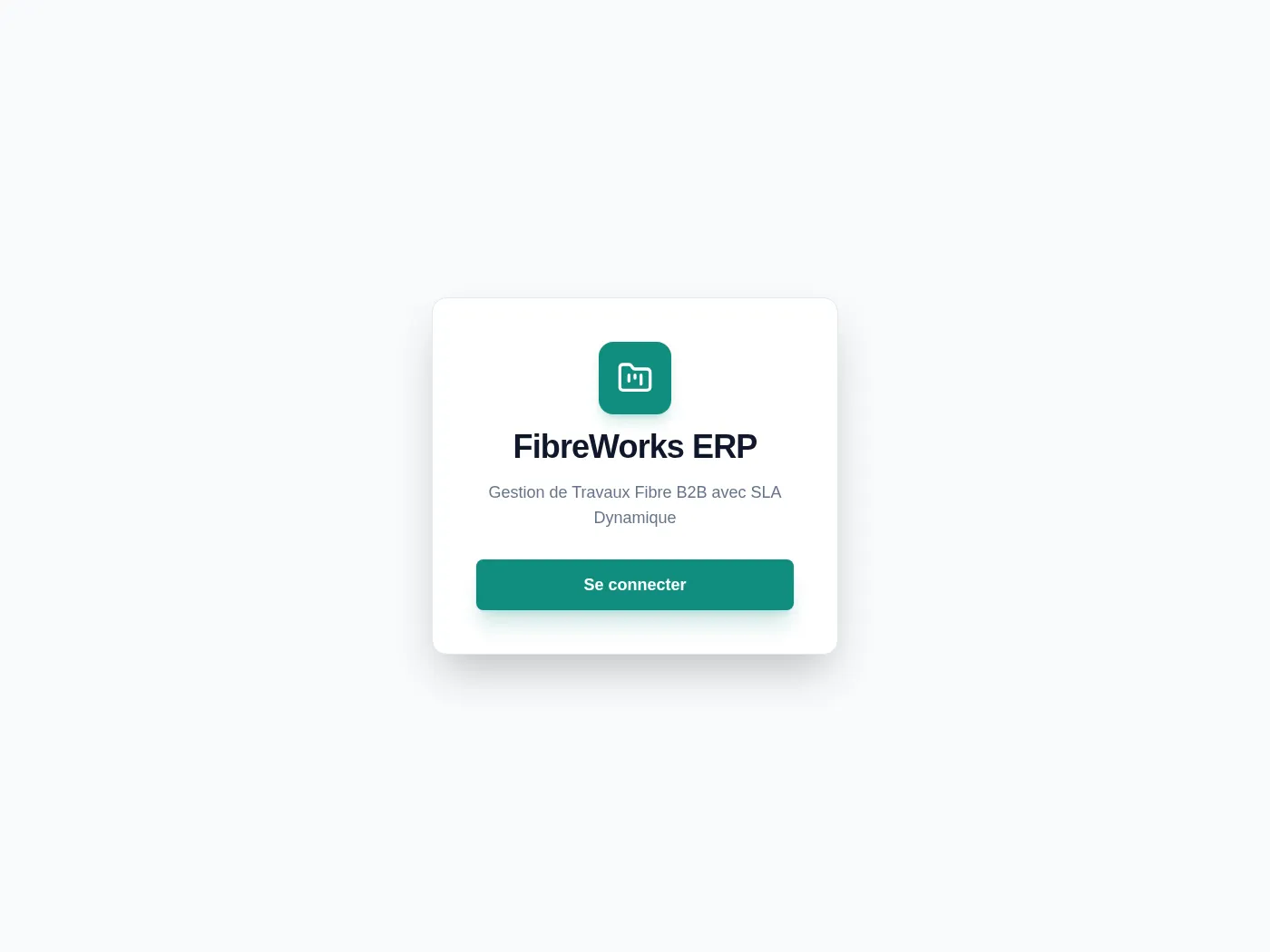 FibreWorks ERP Control