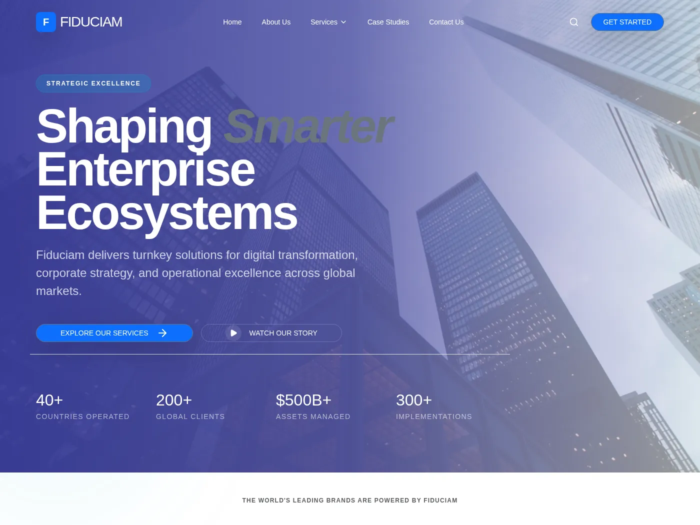 Fiduciam Corporate Portal