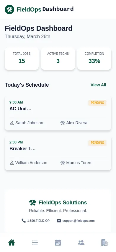 FieldOps Platform