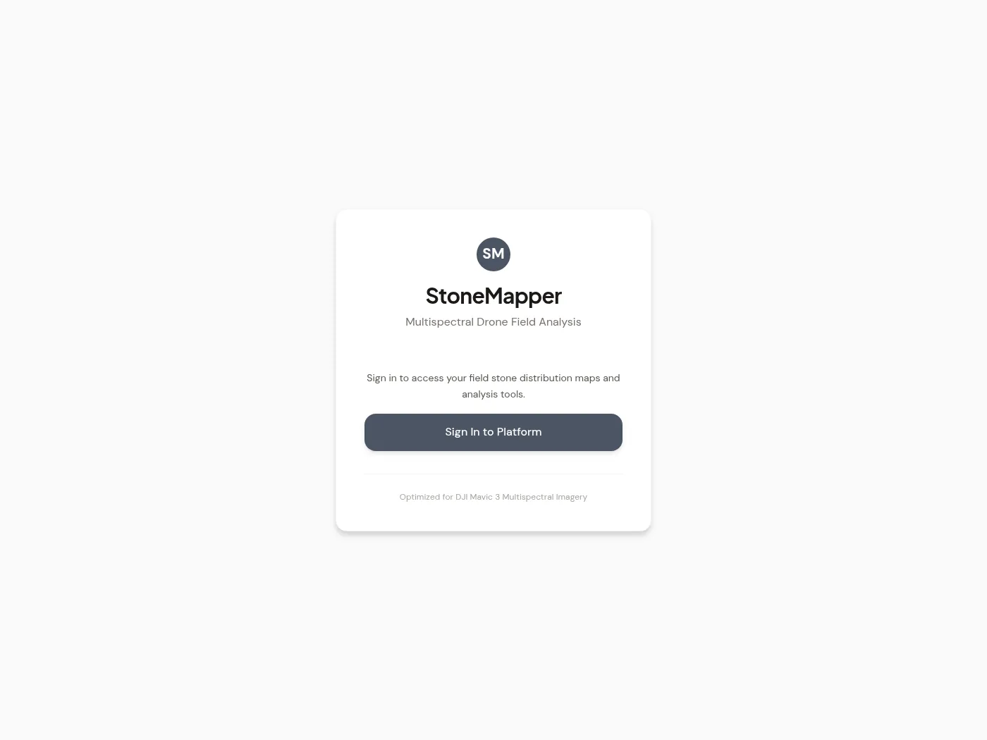 StoneMapper Platform