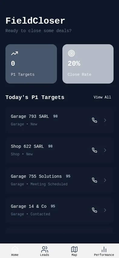 FieldCloser CRM