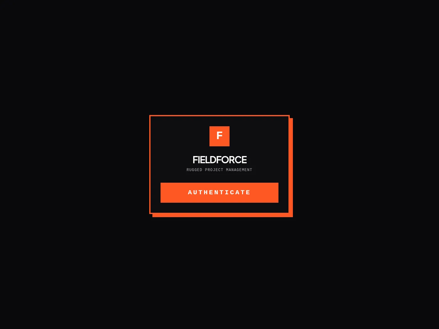 FieldForce Project Manager