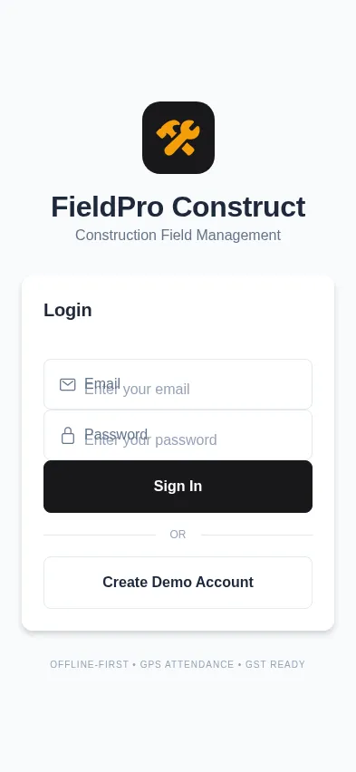 FieldPro Construct