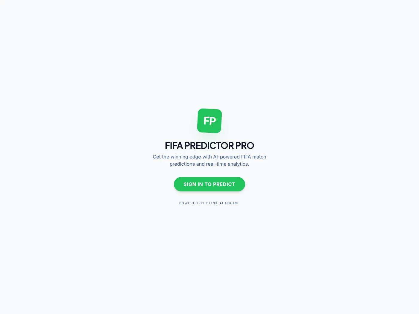 FIFA Score Predictor