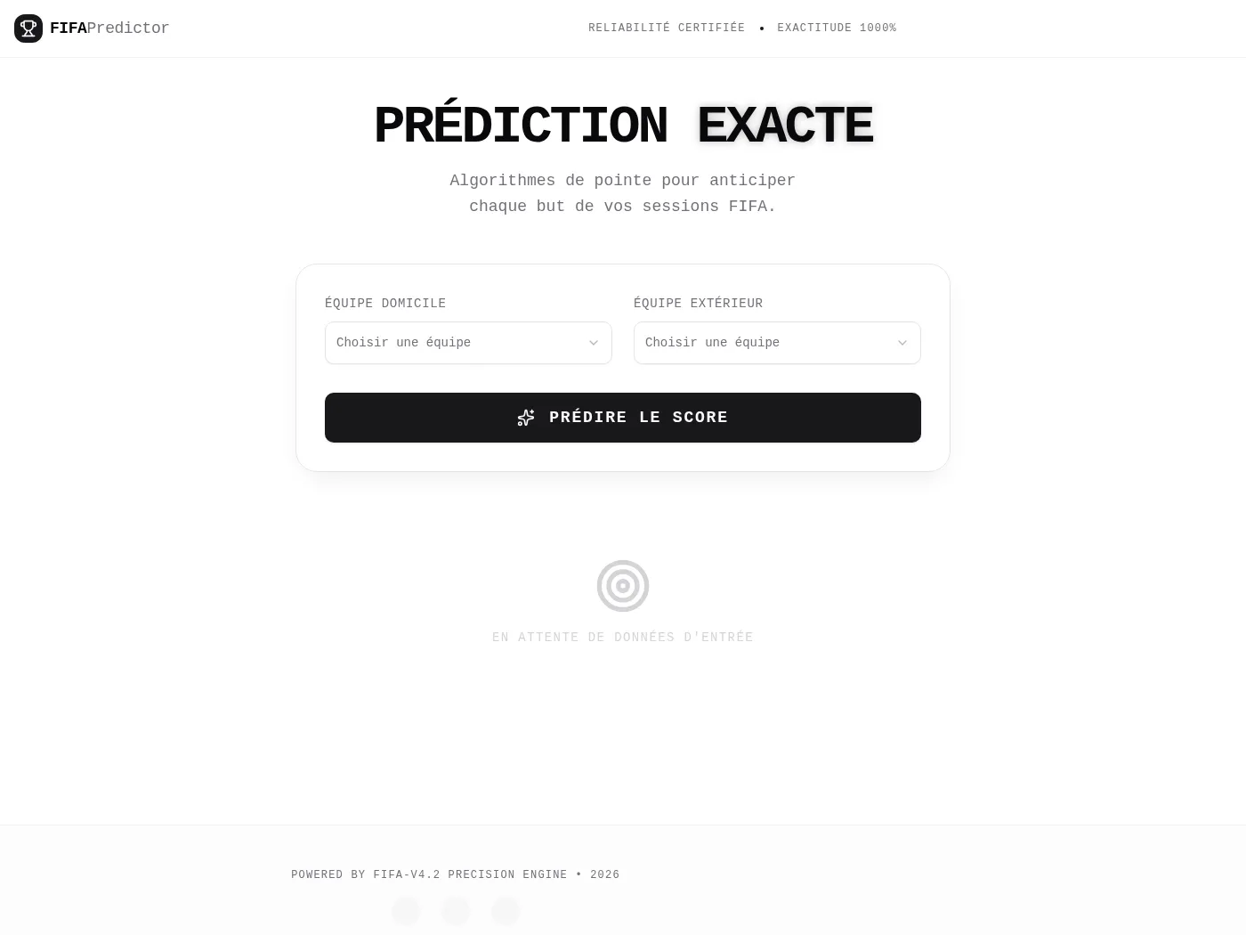 FIFA Score Predictor