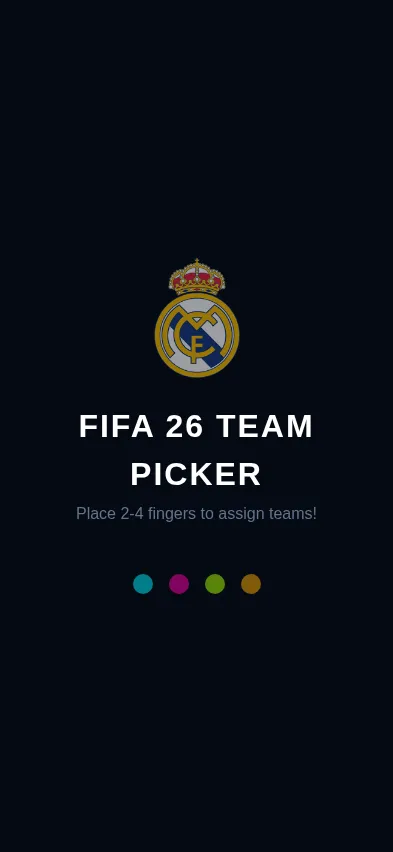 FIFA 26 Team Picker