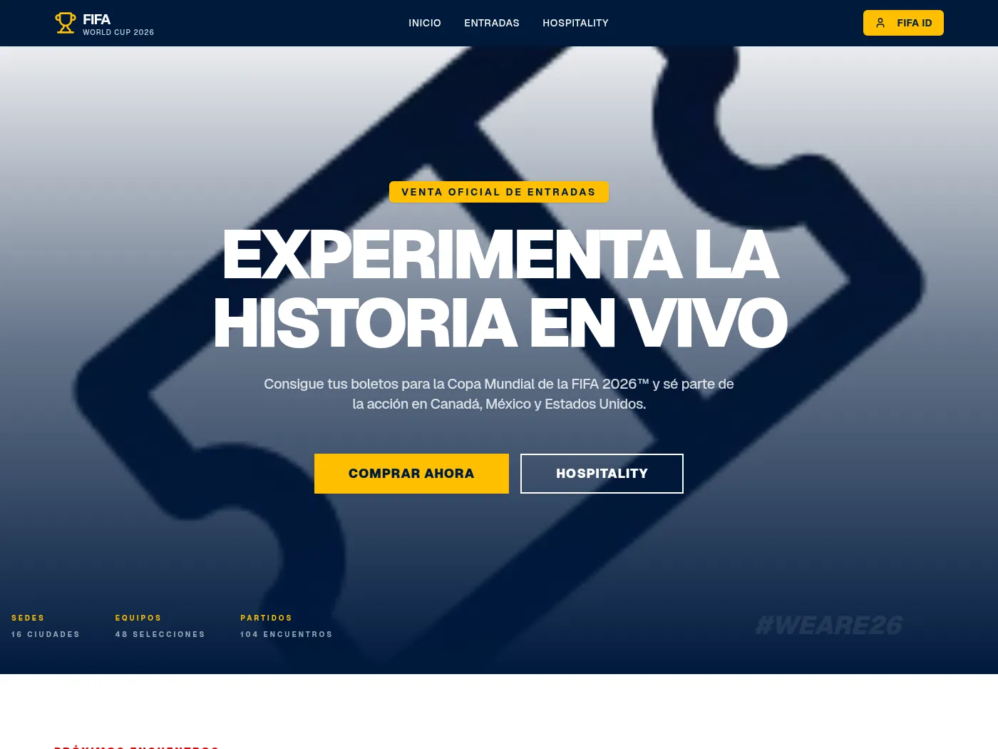 FIFA Ticketing Clone