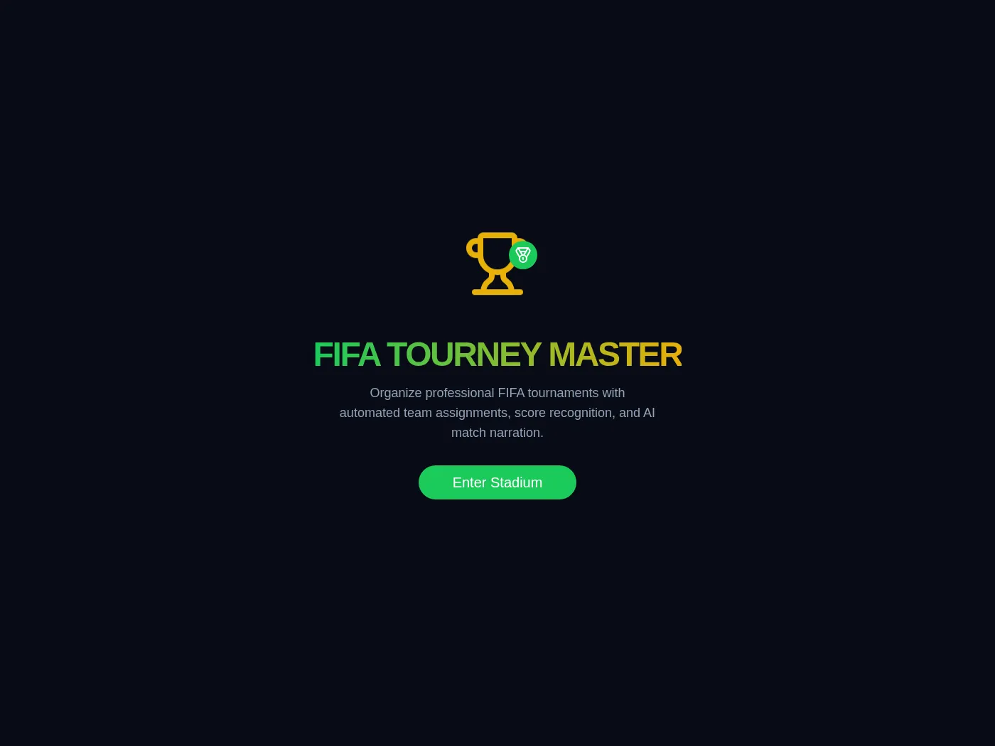 FIFA Tourney Master