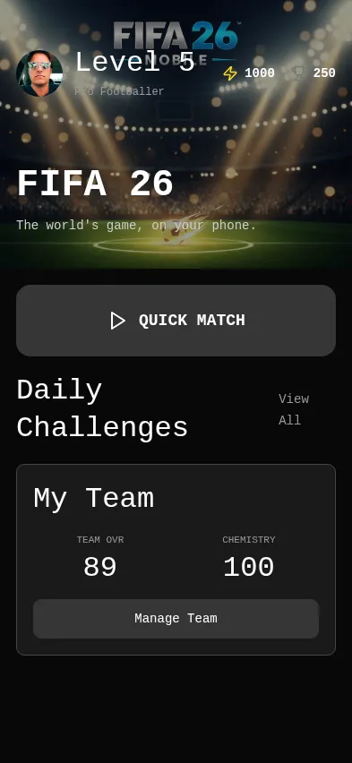 MVP FIFA 26 Mobile