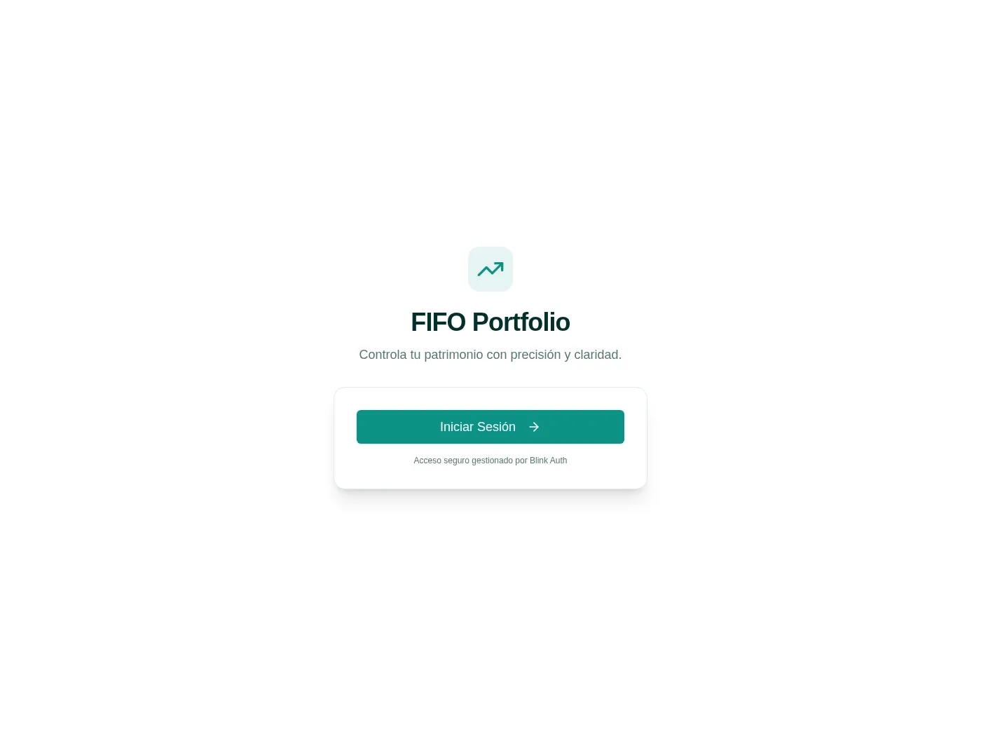 FIFO Portfolio Tracker